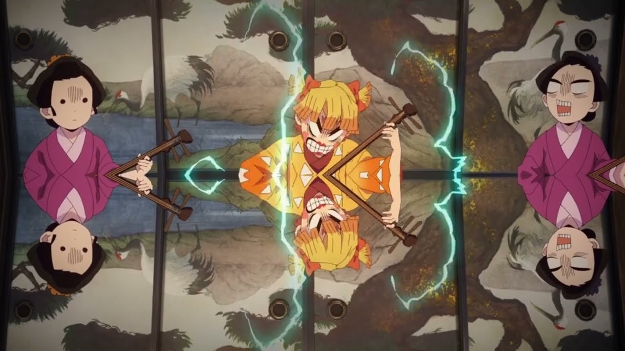 Zenitsu Plays The Shamisen but uses Phonkbreathing [EXTENDED] | Demon ...