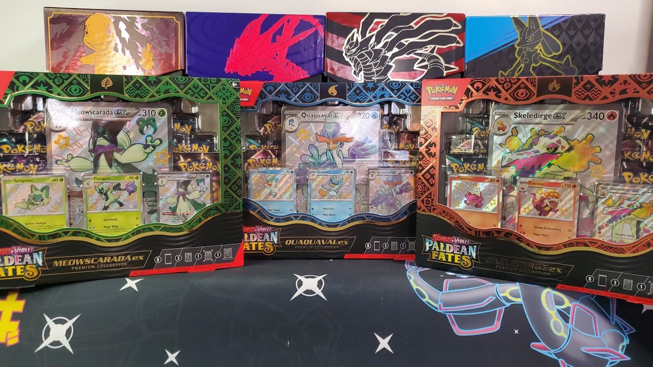 Paldean Fates Premium Collection Boxes! - YouTube
