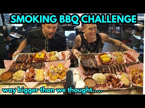 8lb BBQ Challenge |Molly Schuyler | Man vs food | California tour ...