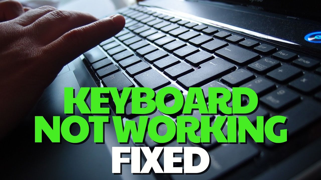 Fix some KEYS not working on laptop / PC Keyboard | Keyboard not ...