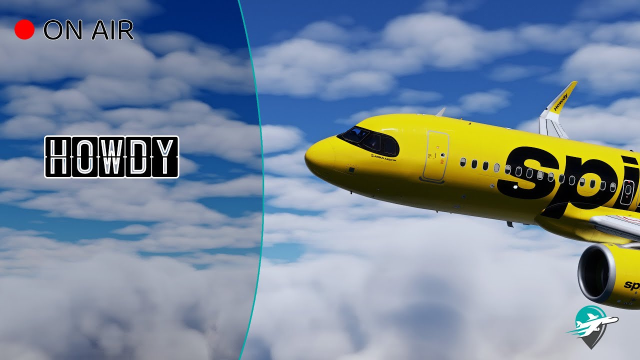Howdy Bahamas | Spirit | Airbus A20N | VATSIM | MSFS | Livestream 2/2 ...