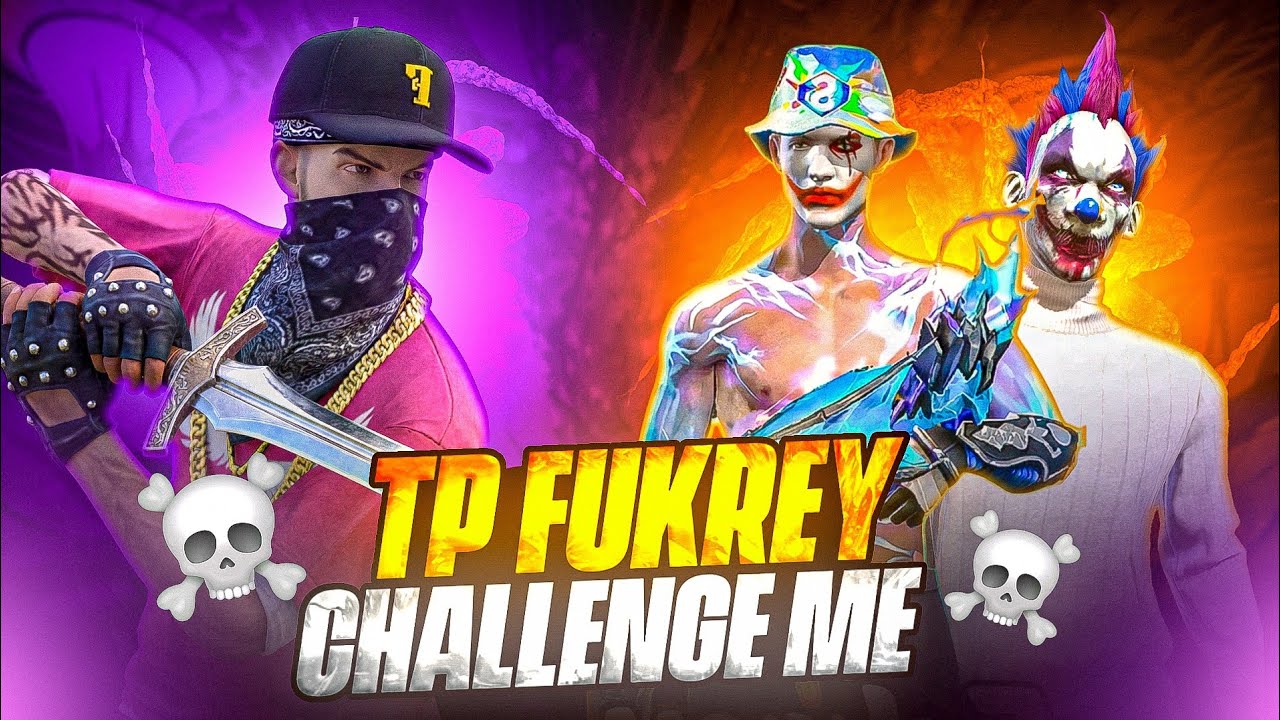 TP FUKREY 😱 Challenge Me 😎 #freefire #freefiremax #tpfukrey - YouTube
