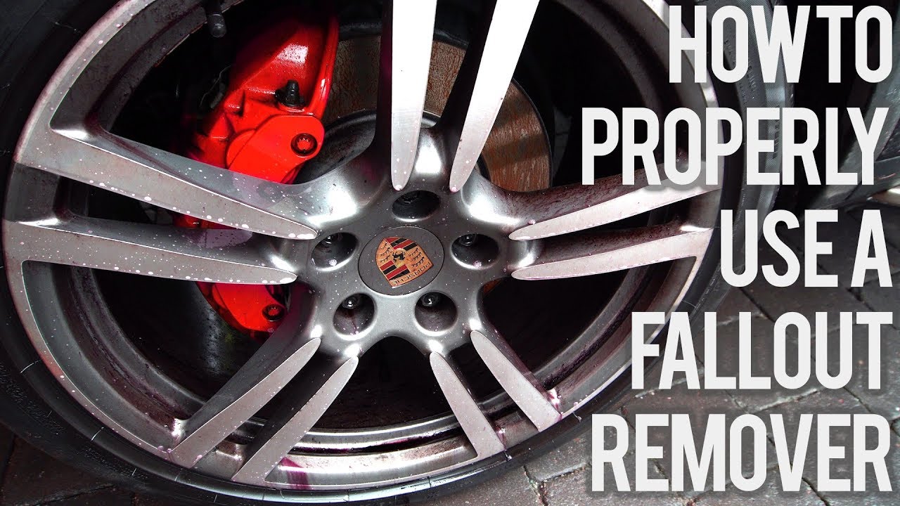 How to Use a Fallout Remover to Clean Car Wheels - YouTube