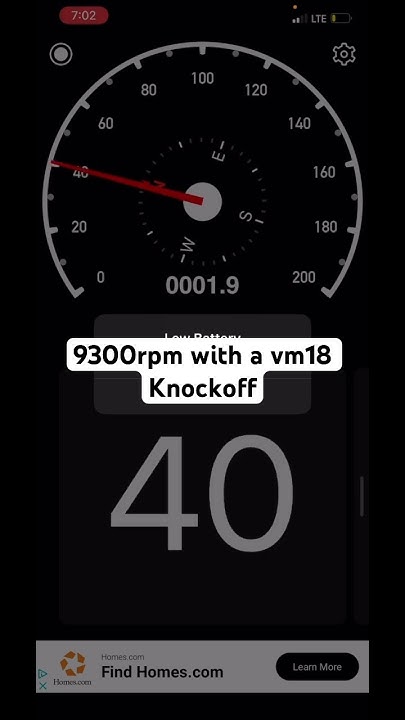 Vm18, Jog Pipe, 47mm piston 50+mph if I can fine tune it - YouTube