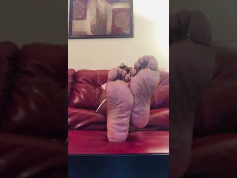 Mature Ebony Teacher Big Soles and Feet