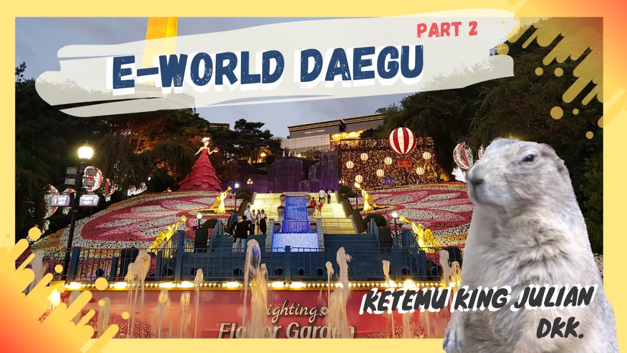 E-WORLD DAEGU 🇰🇷 PART 2 | ZOO & NIGHT VIEW - YouTube