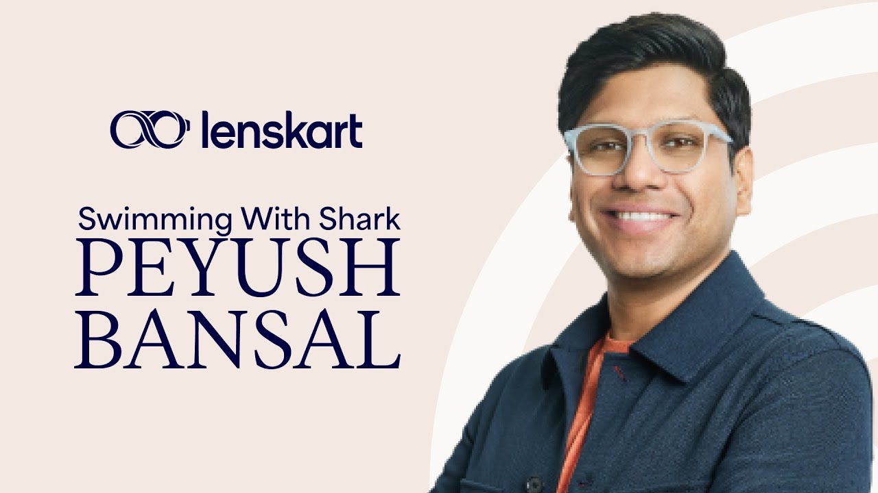 Swimming With Shark Peyush Bansal | Lenskart - YouTube