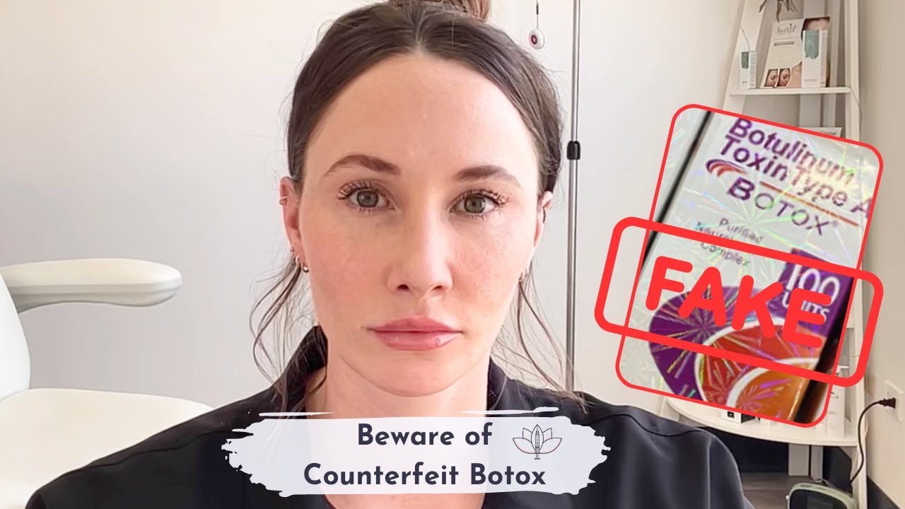🚨 Beware of Counterfeit Botox 🚨 - YouTube