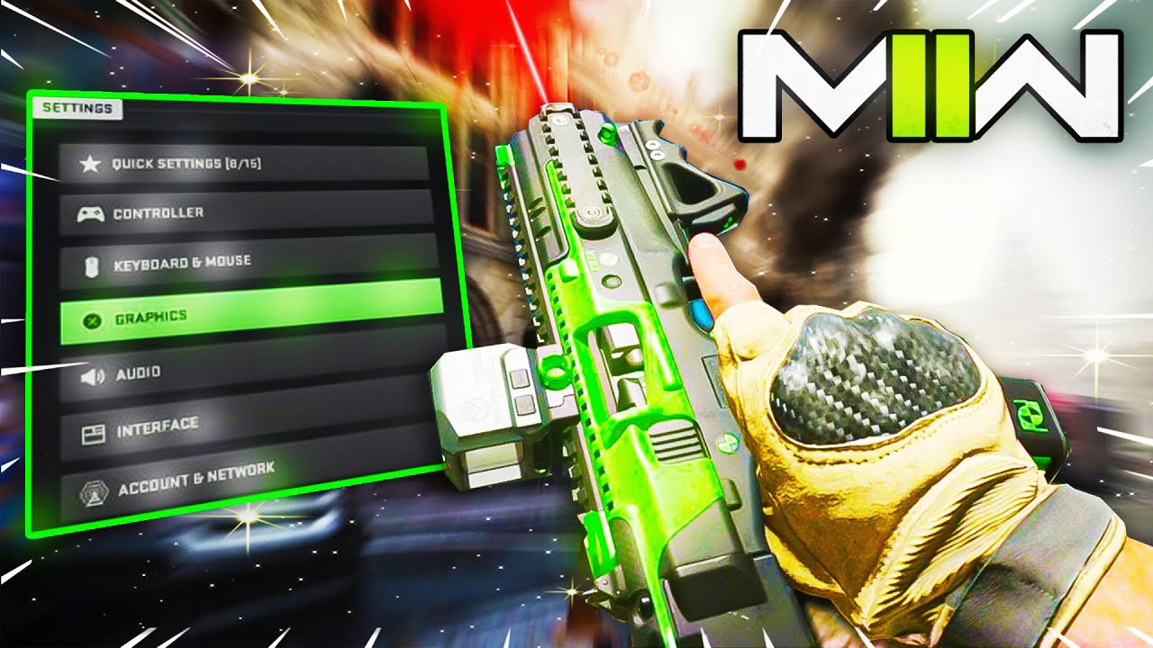 The *MUST USE* #1 SETTINGS in Modern Warfare 2 😍 ! (Best Graphics ...