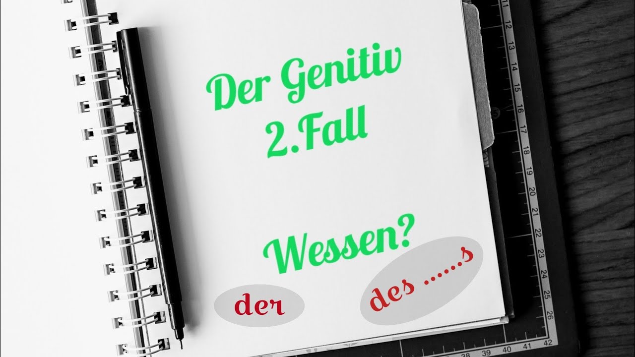 Der Genitiv: Употреба и заместител | 2.Fall | Wessen? (A1, A2, B1 ...