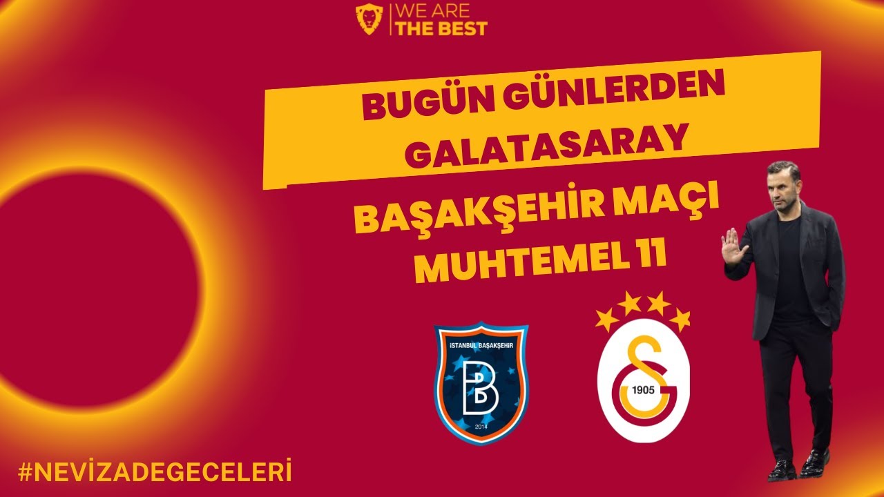 BUGÜN GÜNLERDEN GALATASARAY / NEVİZADE GECELERİ - YouTube