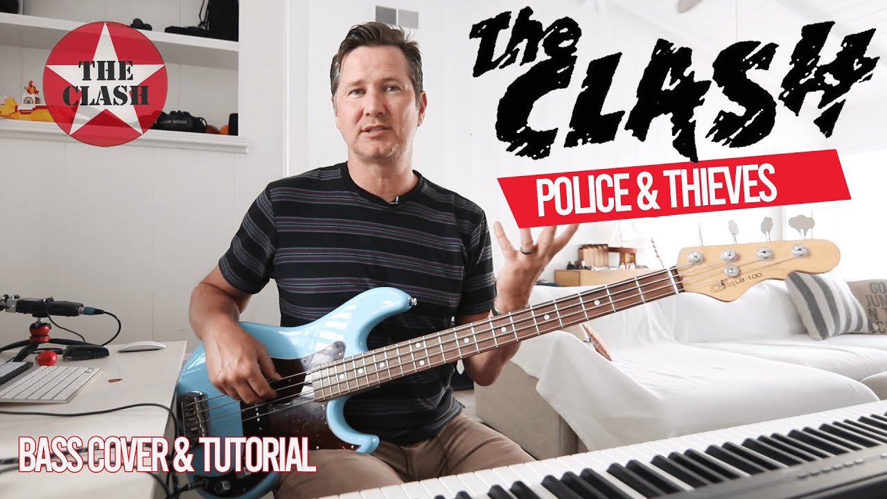Police & Thieves - The Clash - Bass Lesson - YouTube