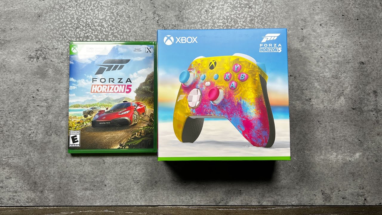 Unboxing Forza Horizon 5 & It's Controller for XBOX Series X & XBOX One ...