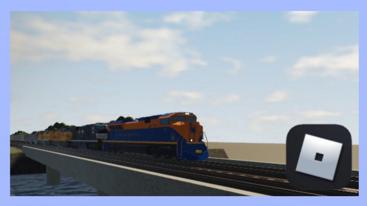 ROBLOX RAILFANNING: Southline District Part 4 - NS Jersey Central Lines ...