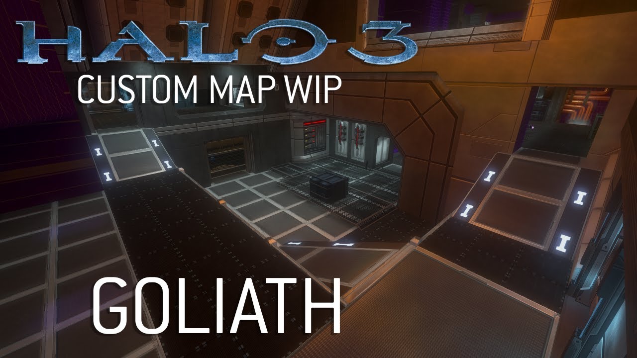 Goliath WIP Walkthrough - Halo 3 Modded Map - YouTube