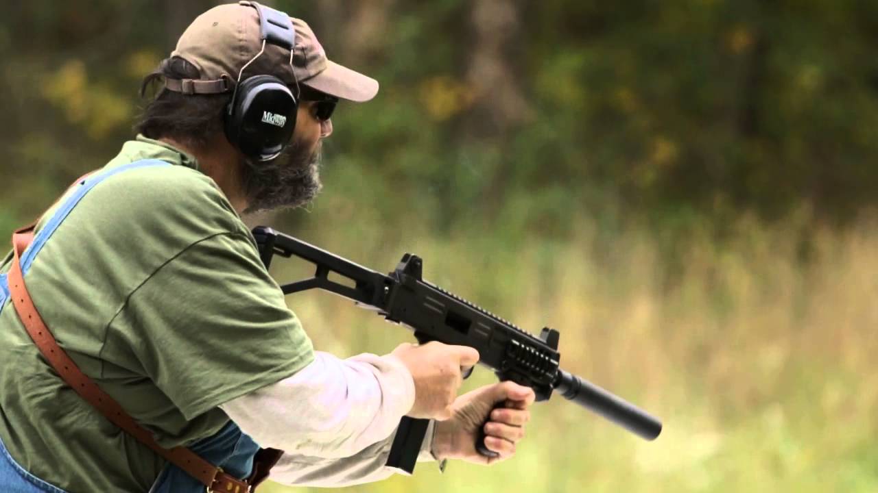 Silenced 9mm Mac-11 with Lage Max-11 upper - YouTube