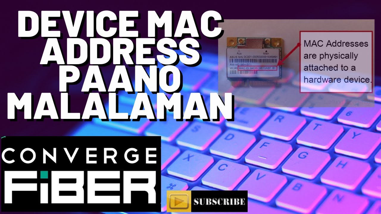 HOW TO KNOW YOUR CELLPHONE OR COMPUTER/LAPTOP MAC ADDRESS (TAGALOG ...