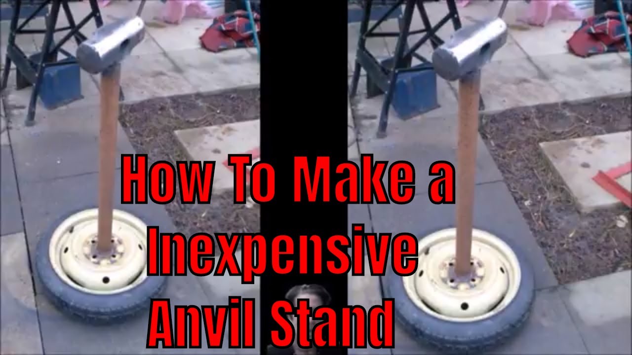 How To Make a Inexpensive Anvil - DIY - YouTube