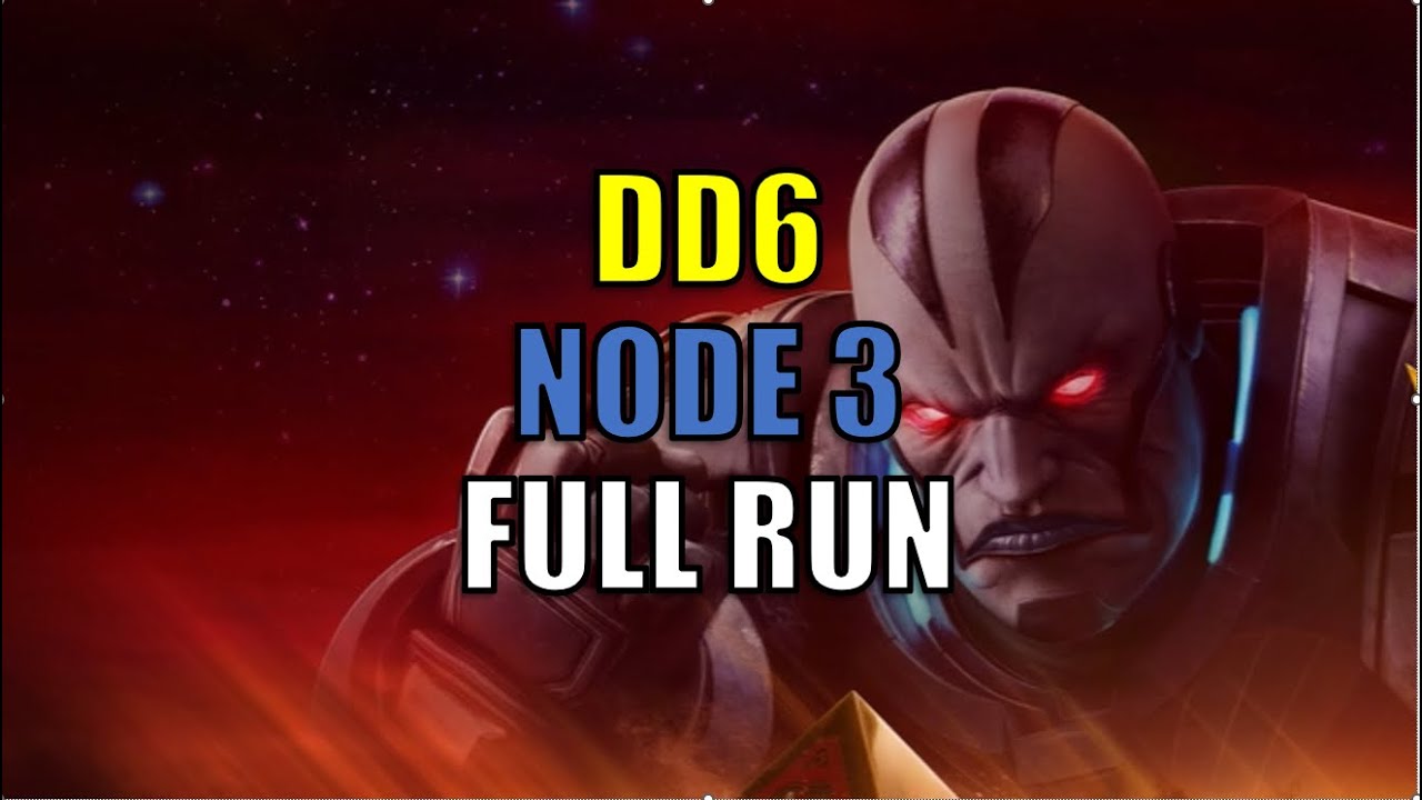 DD6 - node 3 full run, Marvel Strike Force, MSF - YouTube