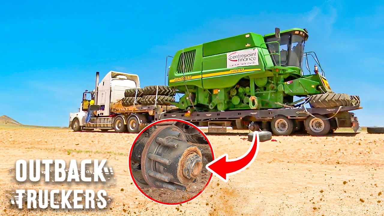 Rough Roads Tear TWO Wheels Completely Off Kenworth Truck's Axle! - YouTube