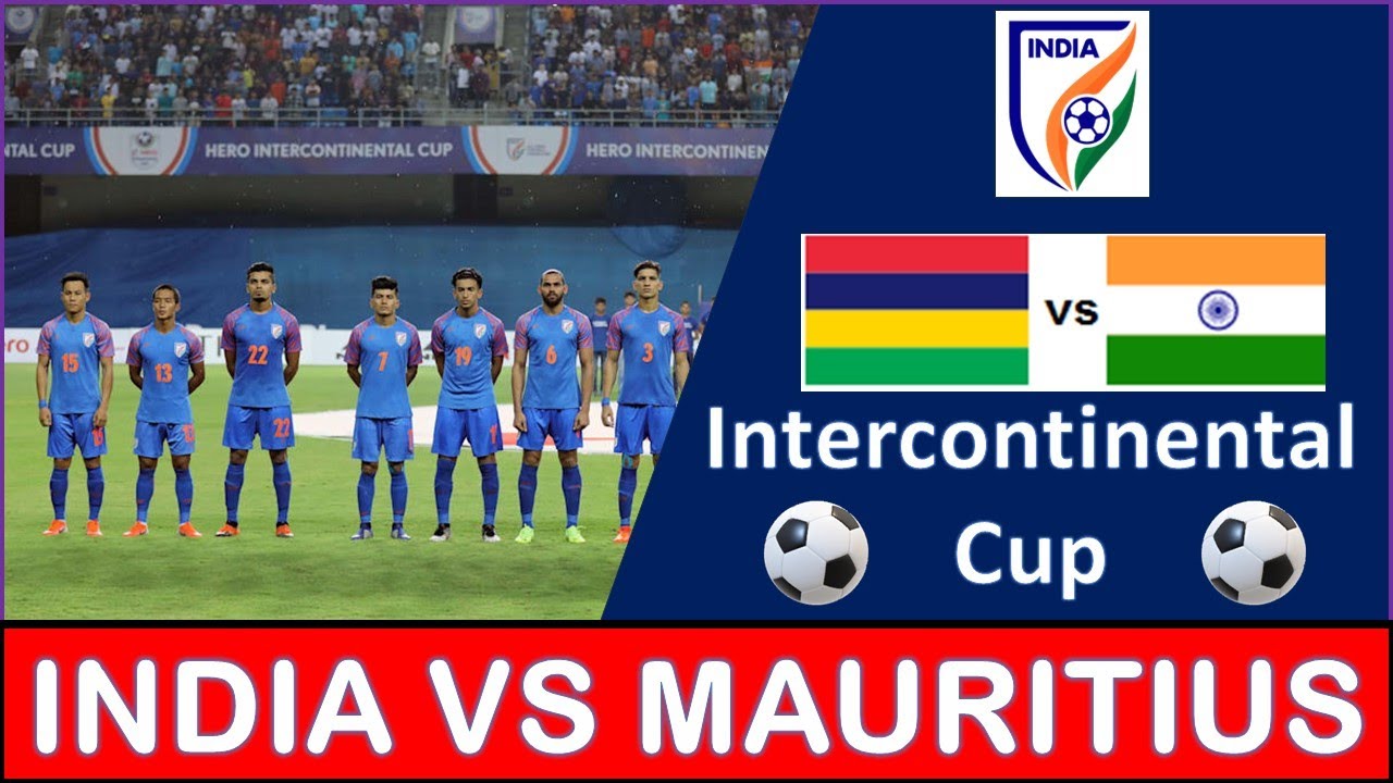 India vs Mauritius Live #indianfootball #india #mauritius # ...