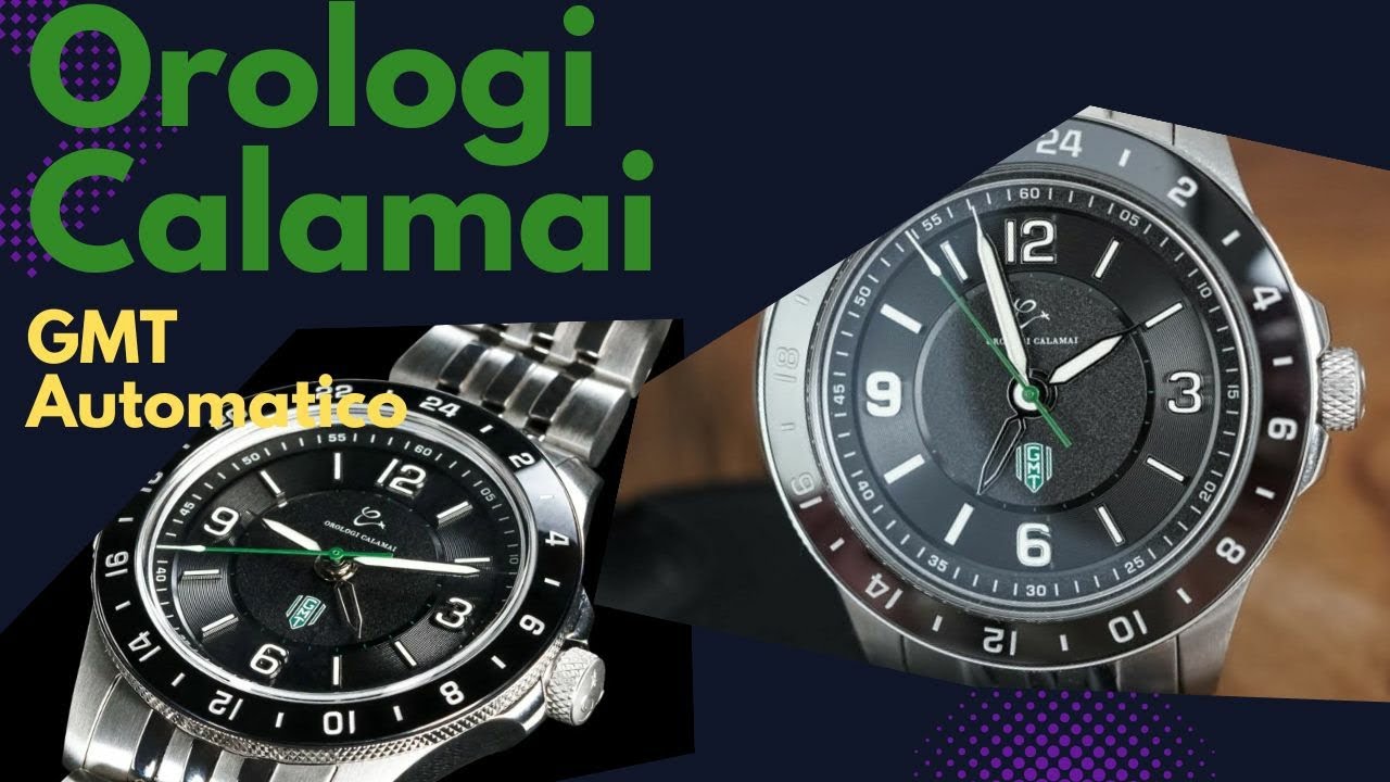 The New Orologi Calamai GMT Automatico - YouTube