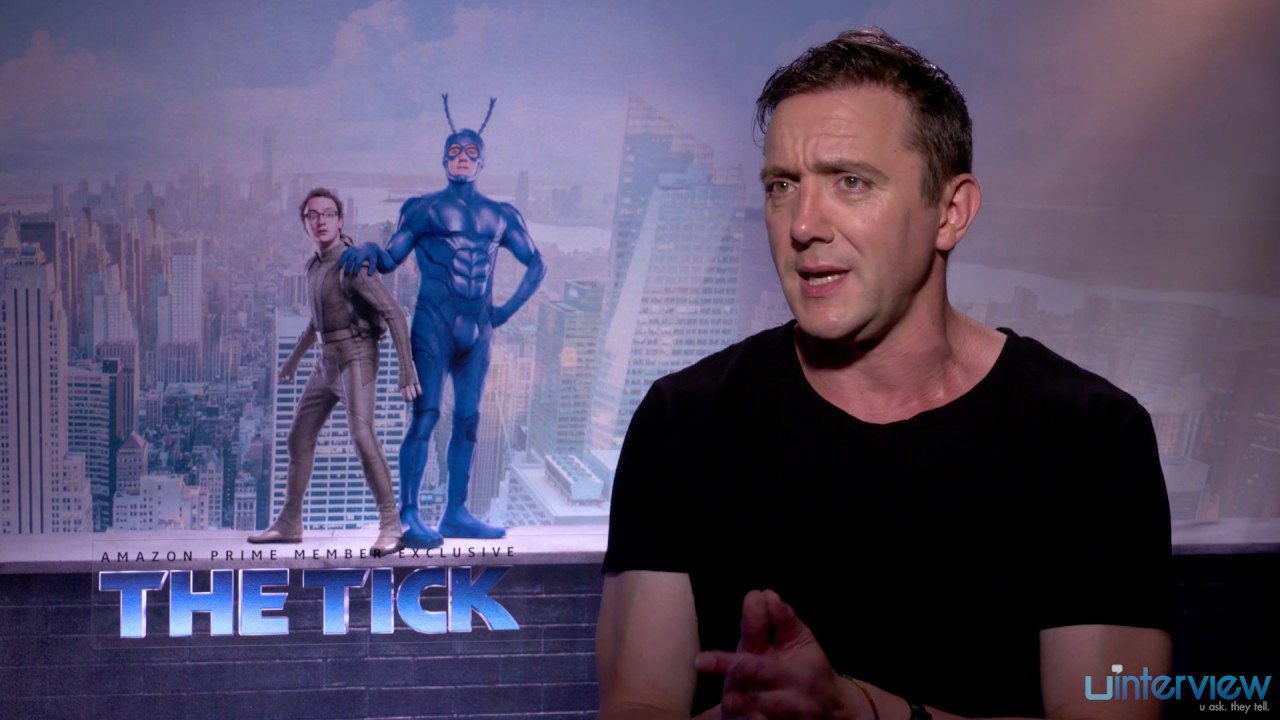 Peter Serafinowicz on New Amazon Comedy 'The Tick' - YouTube