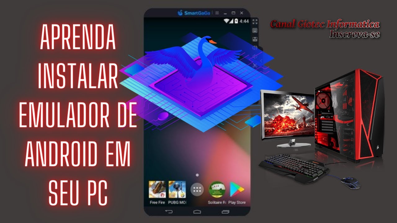 APRENDA A INSTALAR O EMULADOR DE ANDROID EM SEU PC - YouTube