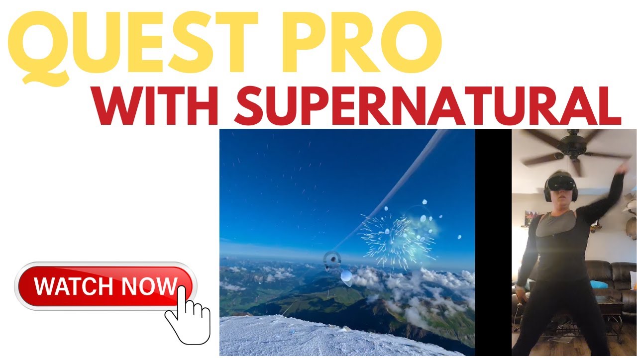 The Quest Pro for Supernatural VR Fitness is pretty AWESOME! - YouTube