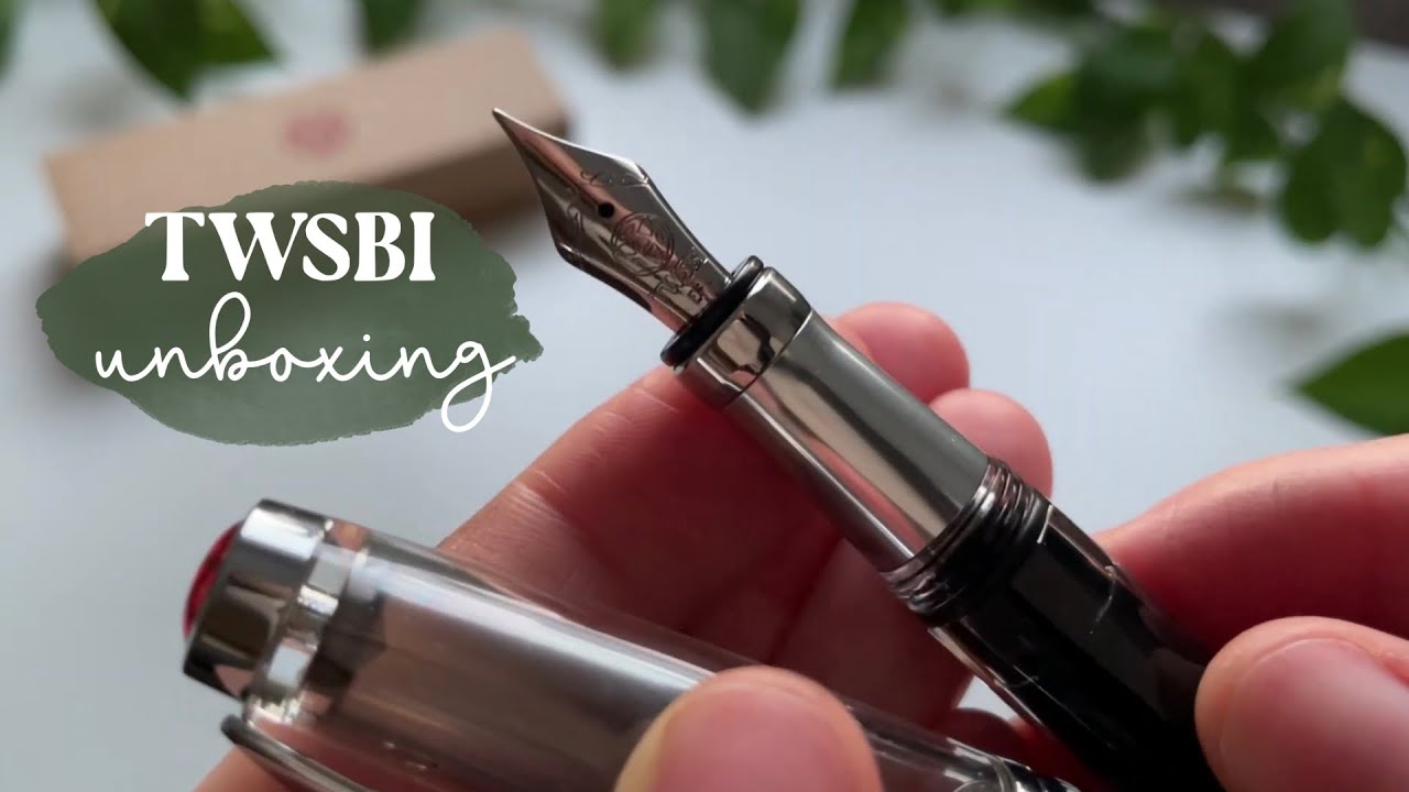 TWSBI Diamond 580 AL | Unboxing & Review - YouTube