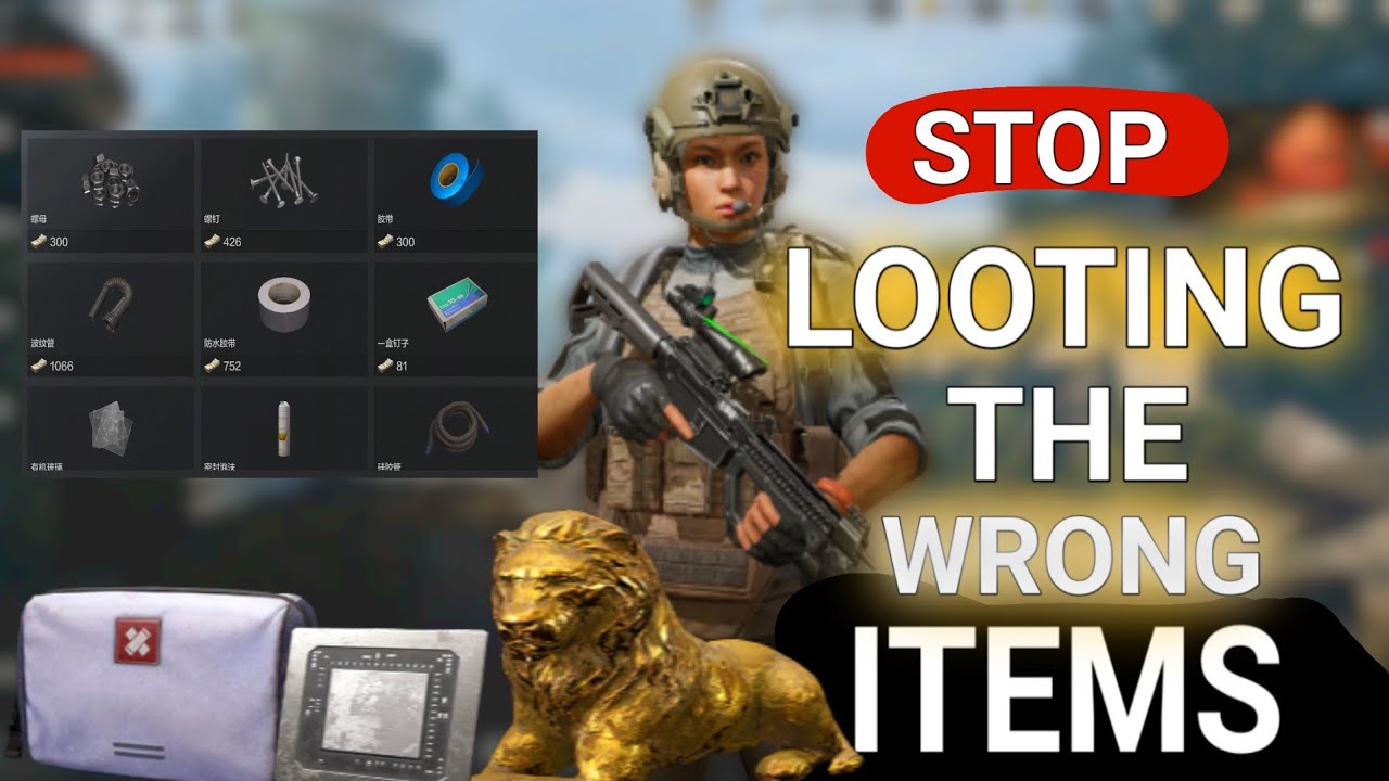 What Items to keep (pick up) in Arena breakout/ Tips and tricks for ...