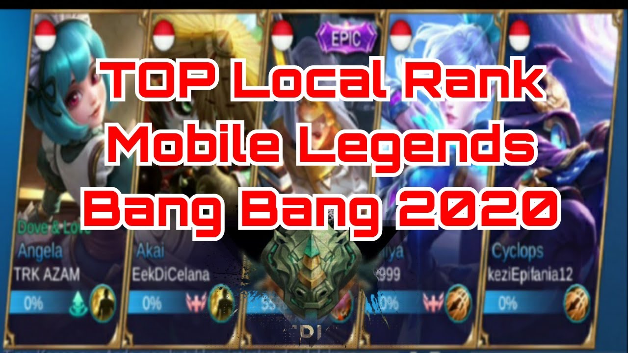 TOP Local, Push Rank - Kolab Brutality | Mobile Legends Bang Bang 2020 ...