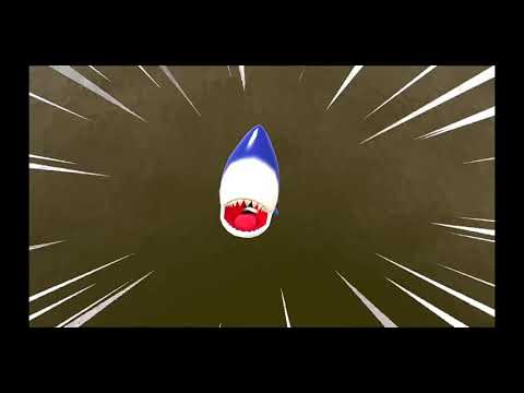 meggy fart on shark