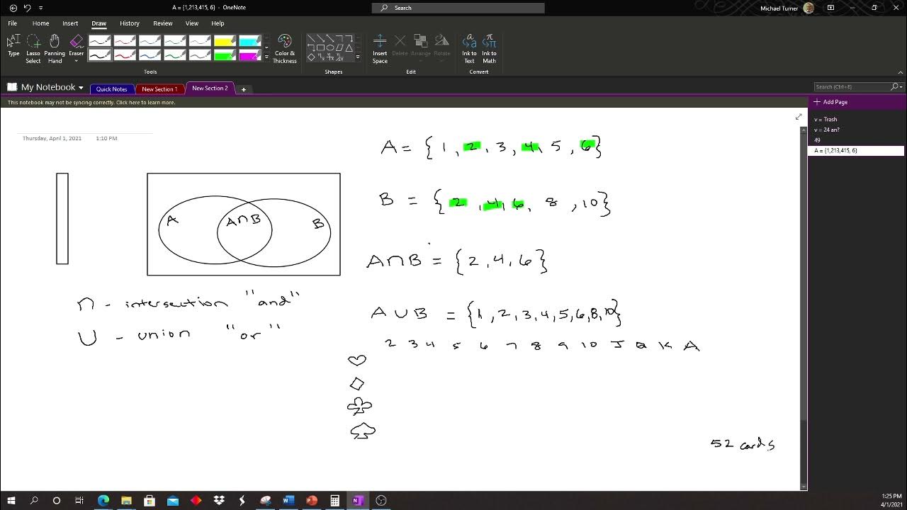 10 1 Probability and Set Theory - YouTube