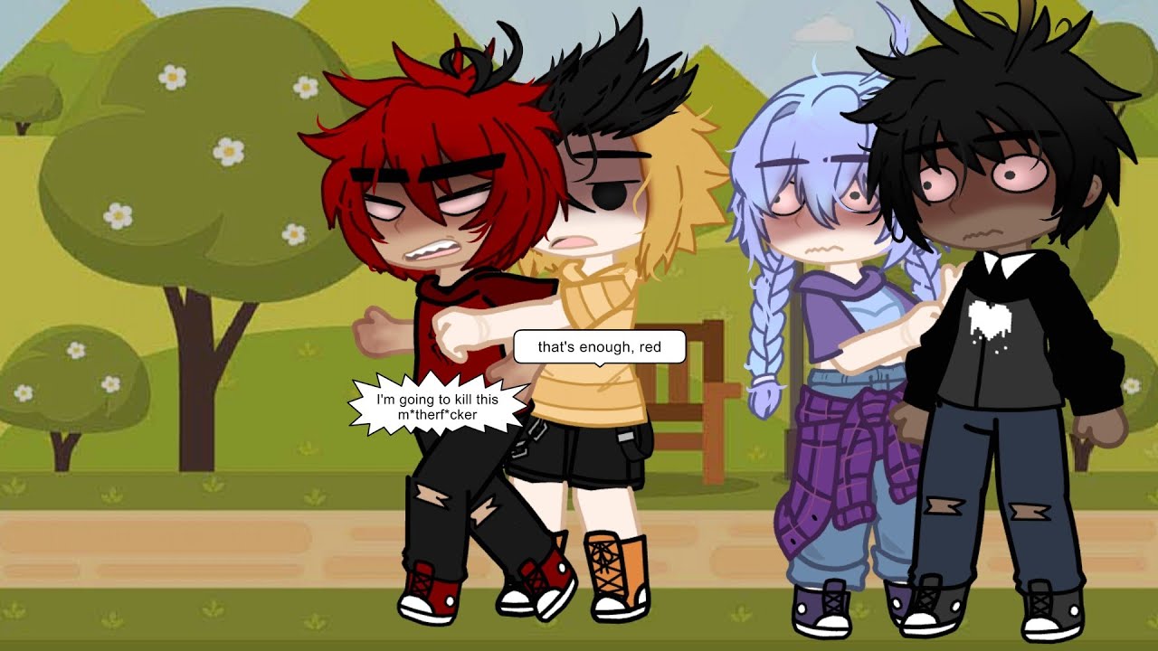 Oh, God. // Gacha art // Angry birds (Red/Chuck) // [🇺🇸/🇧🇷descrição ...