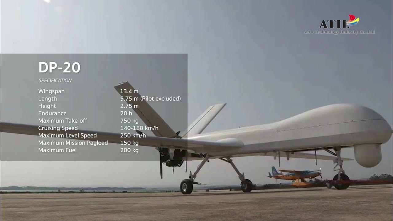 DS2022: UAV ของ ATIL เทคโนโลยีไทย-จีน พร้อมใช้งานในไทย-ส่งออกต่างประเทศ - YouTube