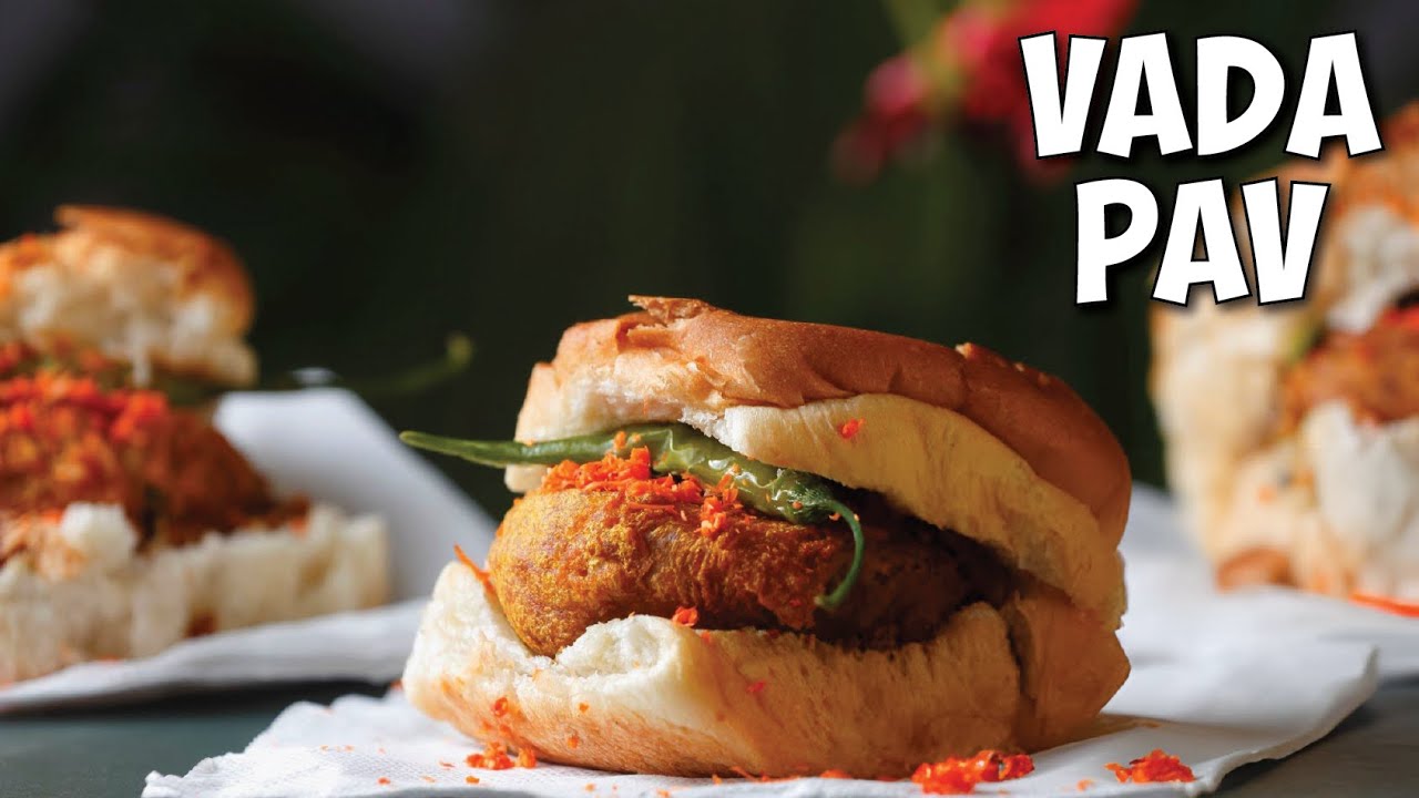 Vada Pav Recipe - The Iconic Street Food of Mumbai - YouTube