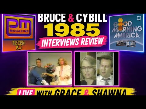 Cybill Shepherd & Bruce Willis 1985 Interviews on PM Magazine | GMA