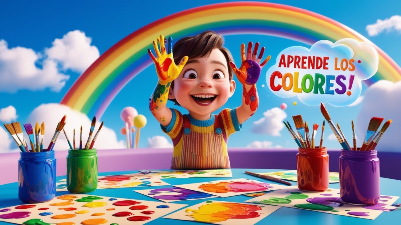 "Canta y Aprende los Colores del Arcoíris 🌈 | Canciones Infantiles ...
