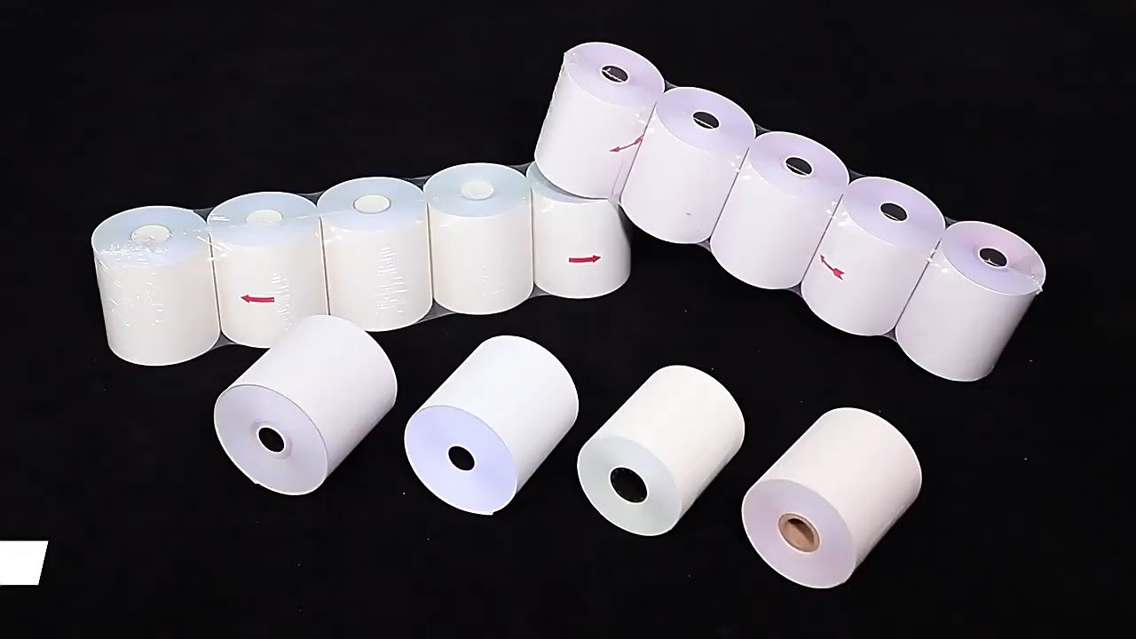 High-Quality 3-Ply Thermal Receipt Paper Rolls with Customized After ...