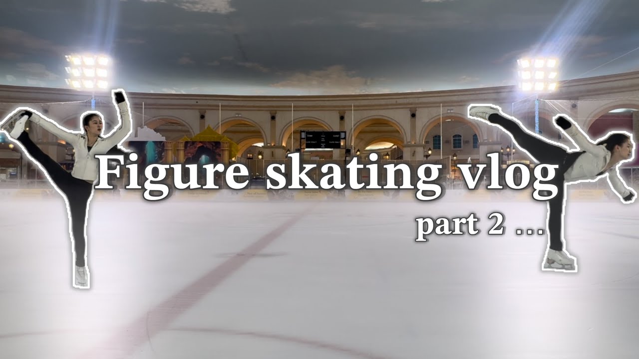 Figure skating vlog pt. 2 | Villaggio Ice Skating Rink - YouTube