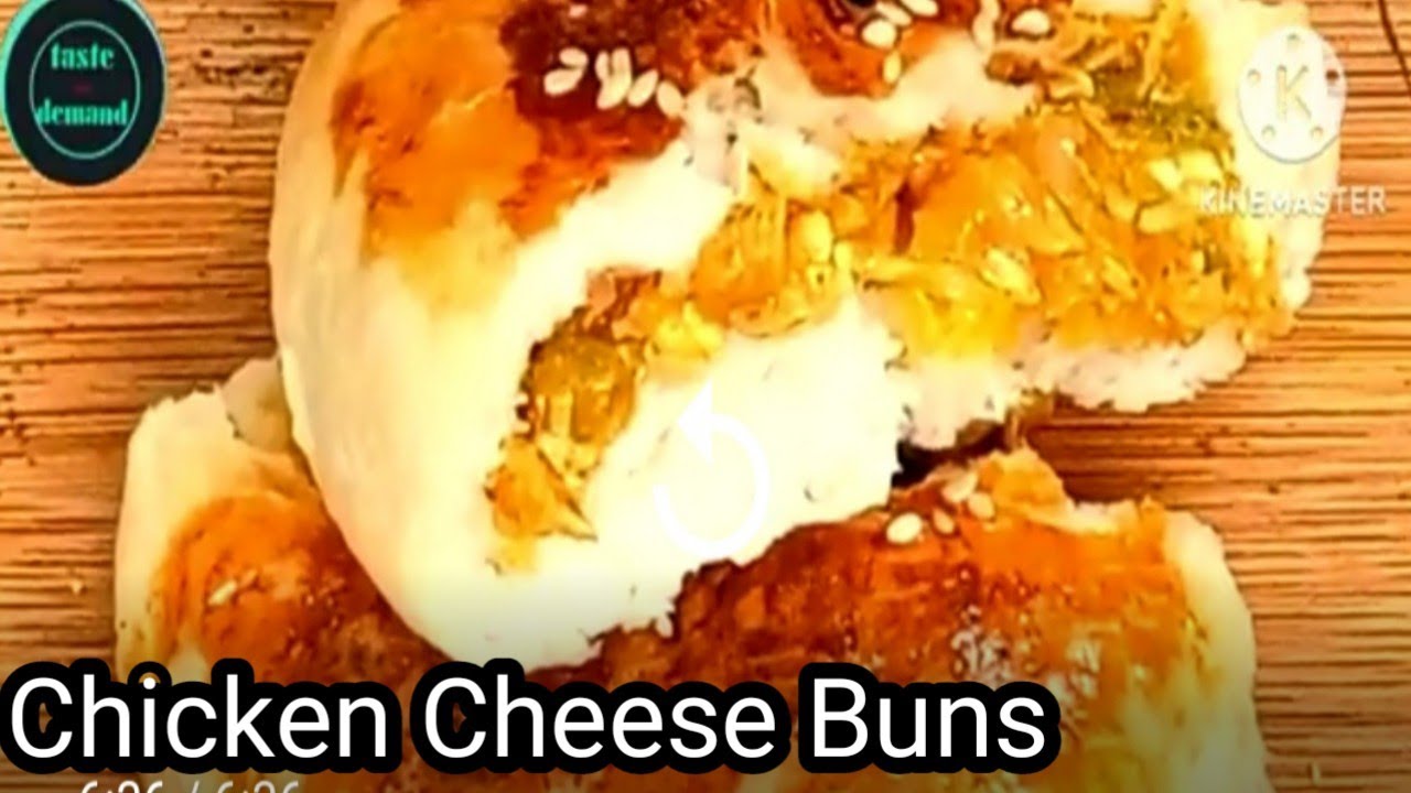 Bakerystyle Chicken cheese Buns/Chicken cheese bread/iftar recipe ...