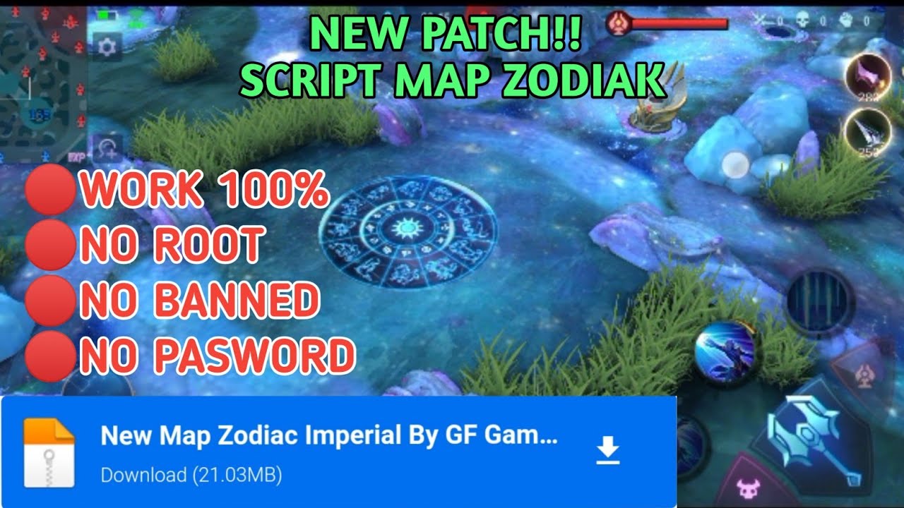 SCRIPT MAP ZODIAK MLBB NEW PATCH TERBARU 2020 WORK 100% - YouTube