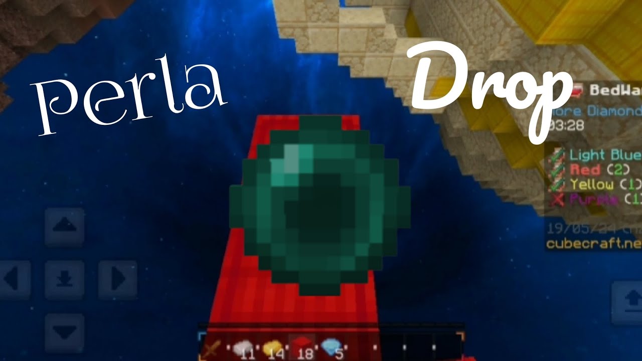 Intento hacer un Perla Drop en Bedwars - YouTube
