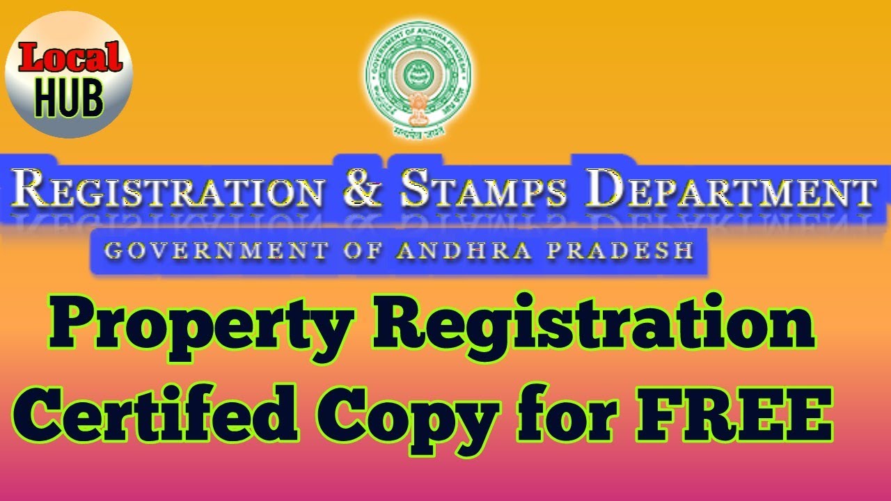 Download CC Copy of Your Property, Registration Document CC Copy Free ...