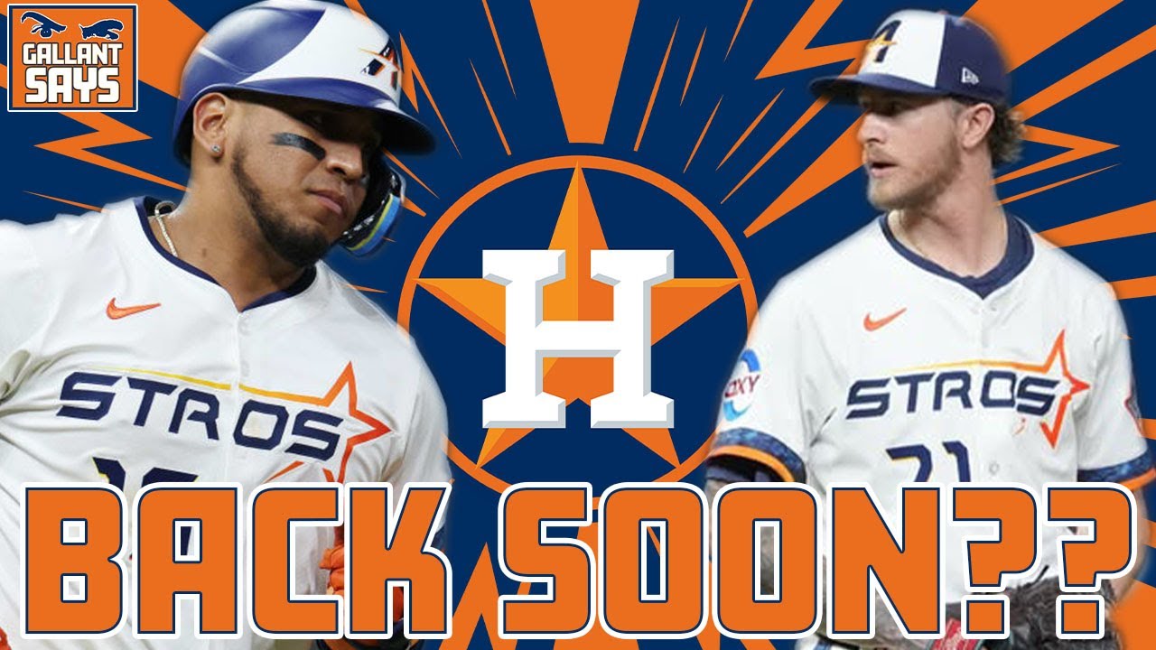 2 key Astros returning soon?!? - YouTube