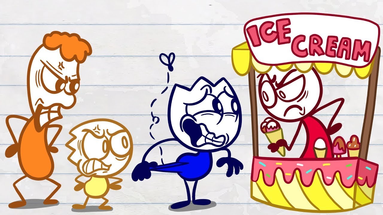 Max is CRAZY for Ice Cream - Animated Short Films Pencilmation Cartoon ...