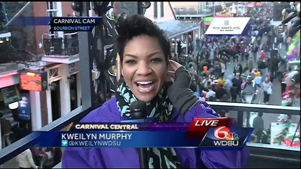Bourbon Street cam: Meteorologist Kweilyn Murphy says 'Happy #WindyGras ...