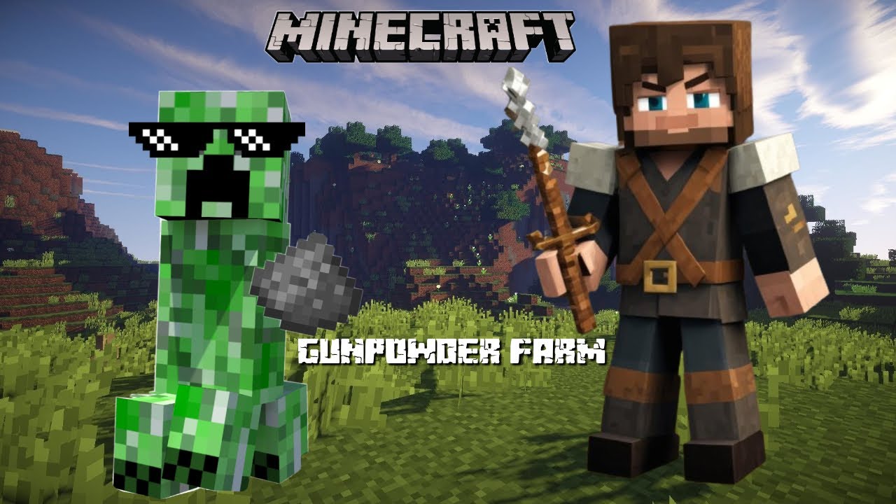 I Made OP Gunpowder Farm In My Smp |#2 #minecraft - YouTube