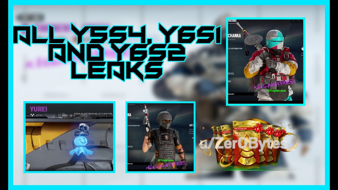 R6 Leaks | All Leaked Y5S4, Y6S1, Y6S2, Events, Charms, New Elites and ...